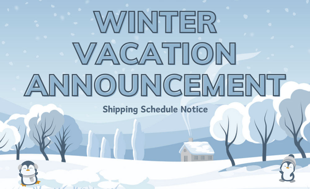 Winter Vacation Announcement – KIMBLADE WIPER