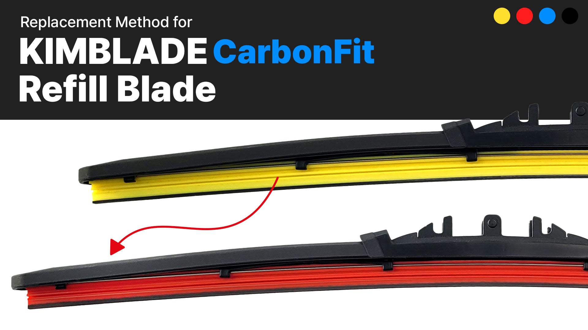 How to Replace KIMBLADE Wiper Refill Blades – KIMBLADE WIPER