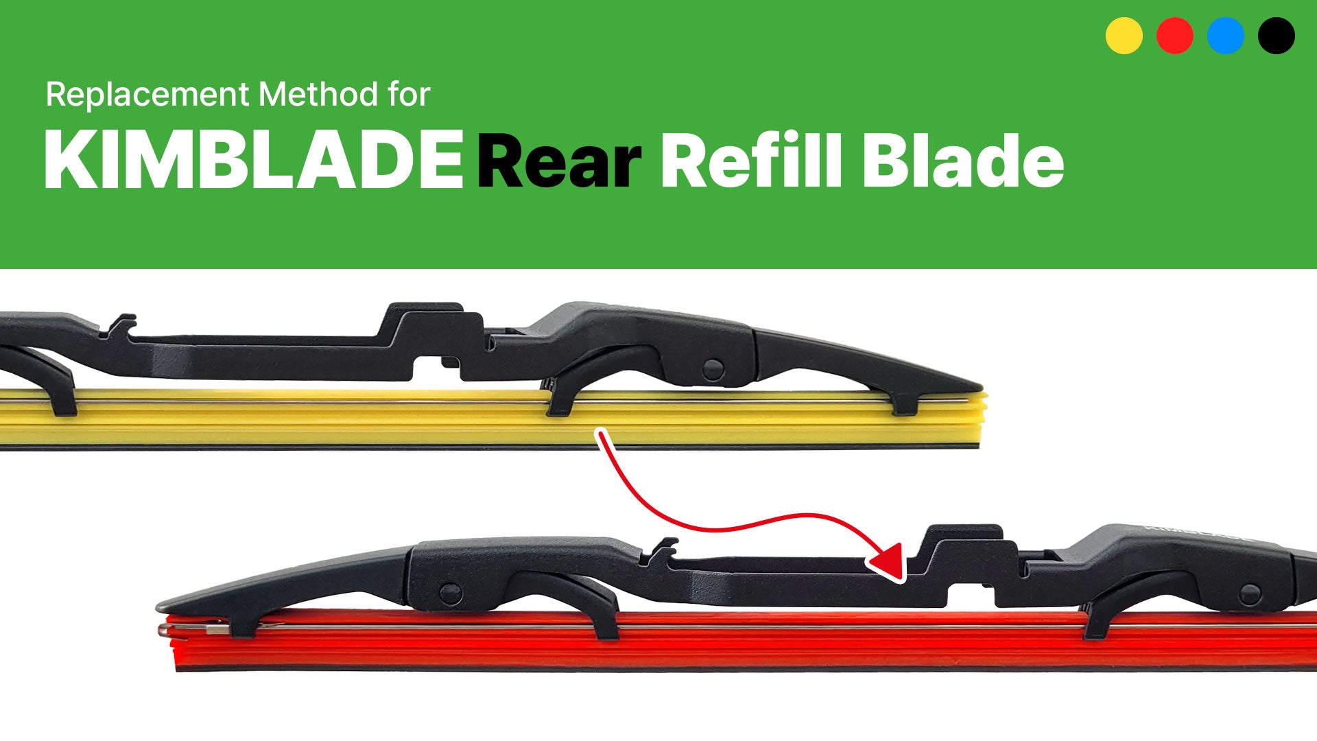 How to Replace KIMBLADE Refill Blades – KIMBLADE WIPER